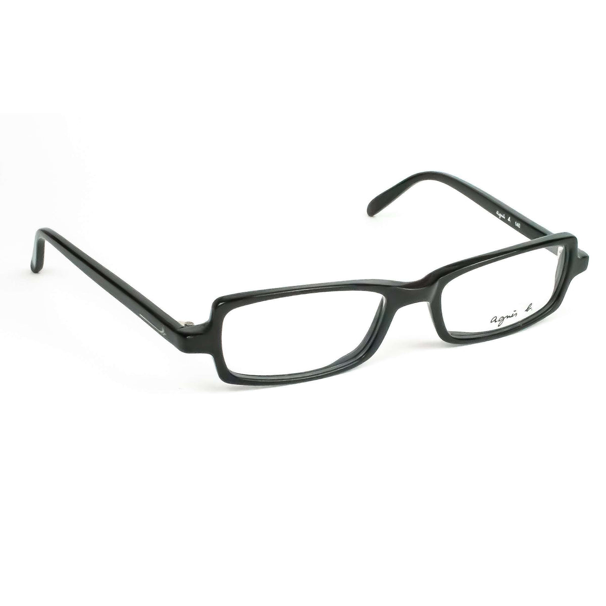 Agnes B Black ladies glasses frame acetate designer fashion frames ...